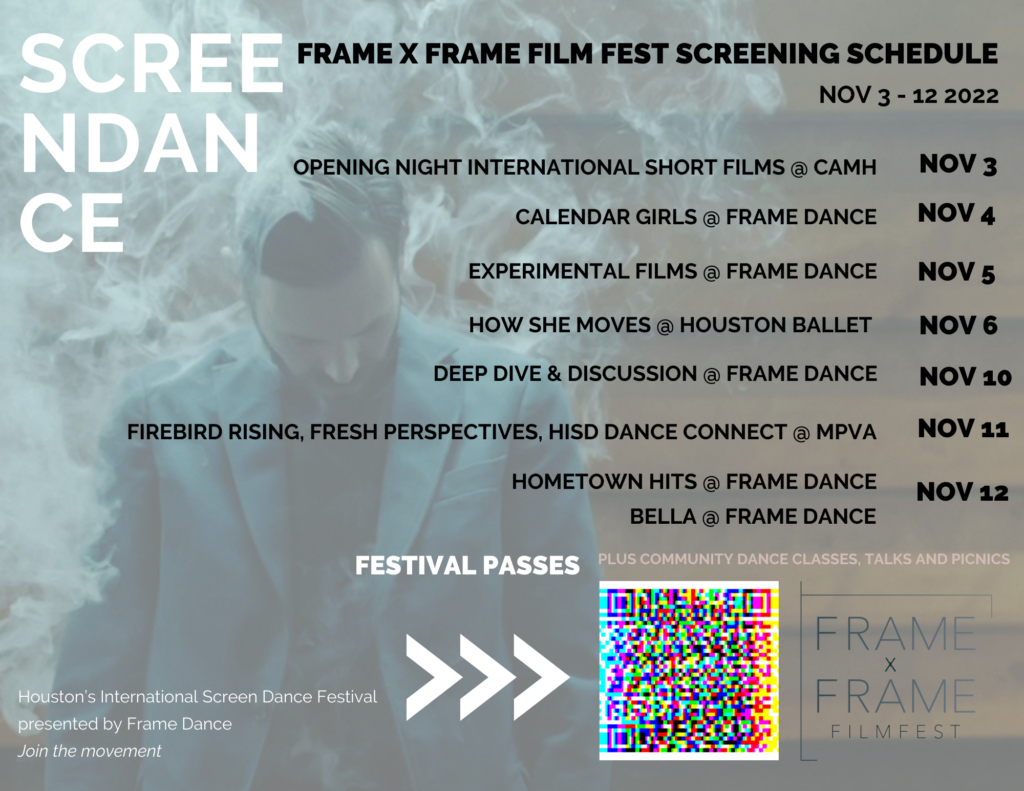 FXF2022 Screening Schedule | Frame Dance Productions